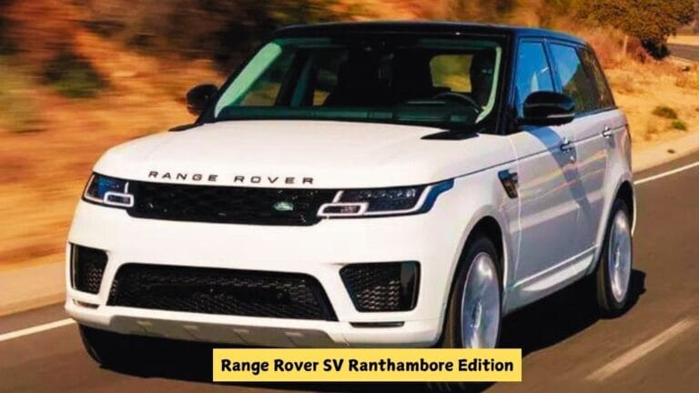 Range Rover SV Ranthambore Edition 2024: हुआ Launch Limited Edition ...